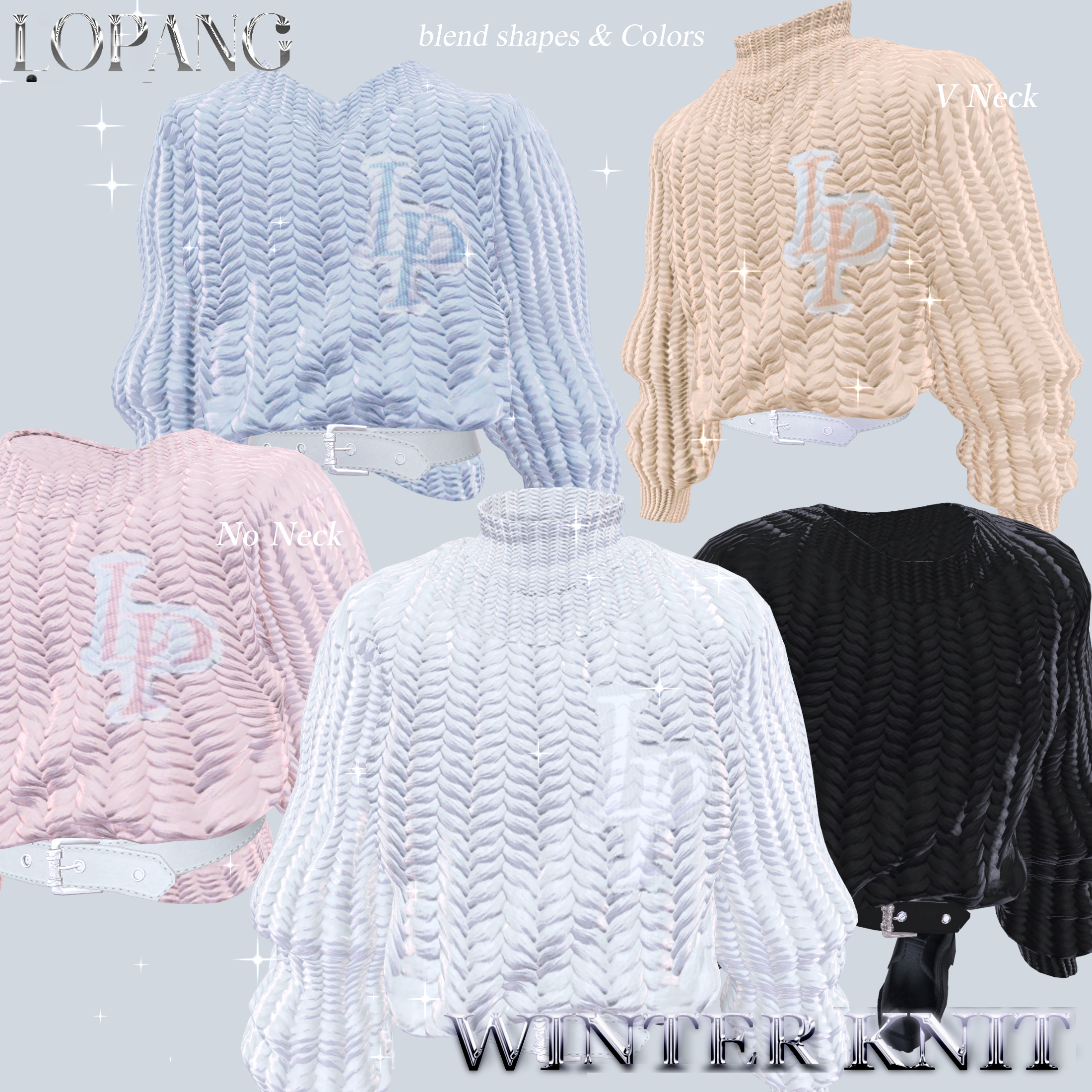 [MINASE,KOMANO] WINTER KNIT - Lopàng Confiserie - BOOTH