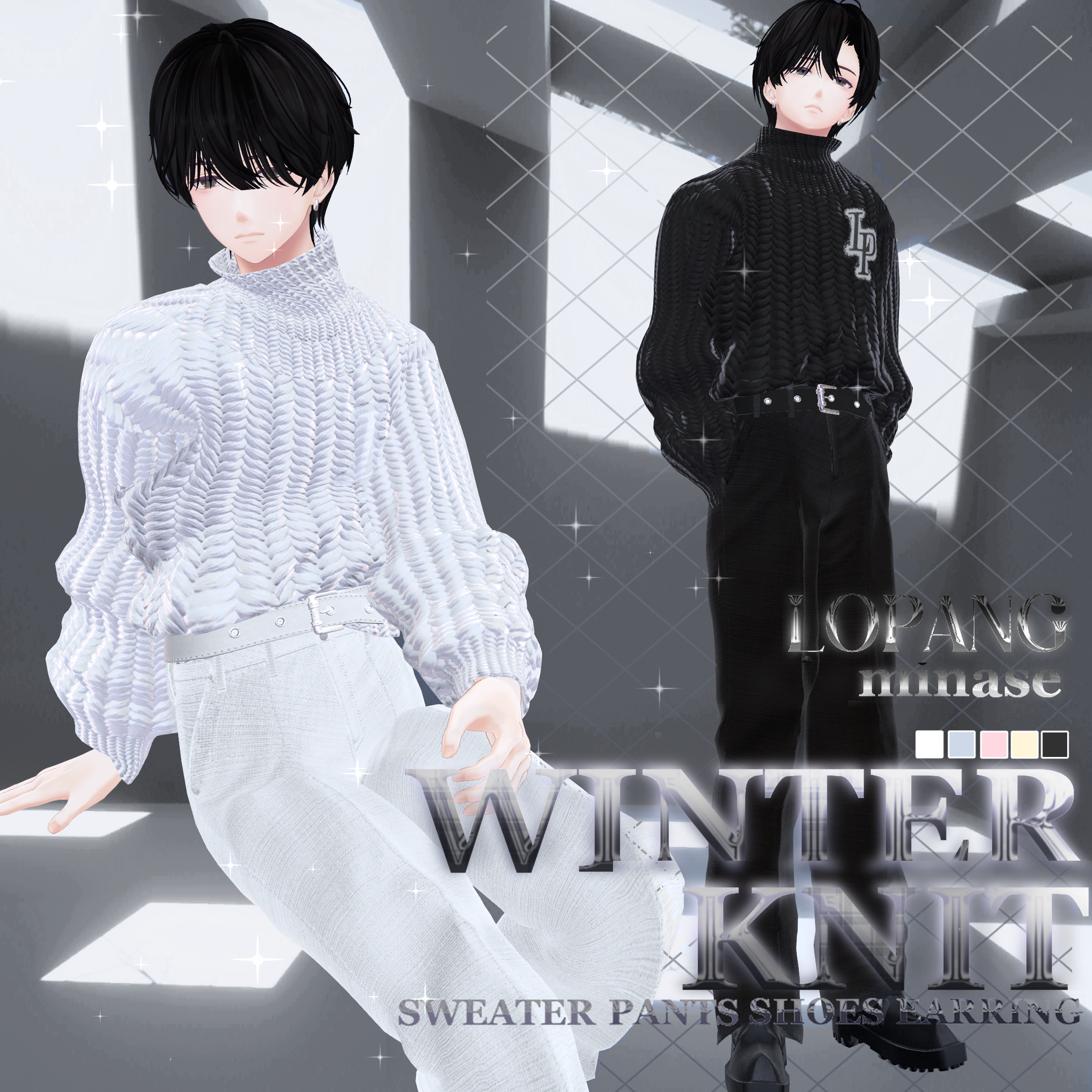 [MINASE,KOMANO] WINTER KNIT - Lopàng Confiserie - BOOTH