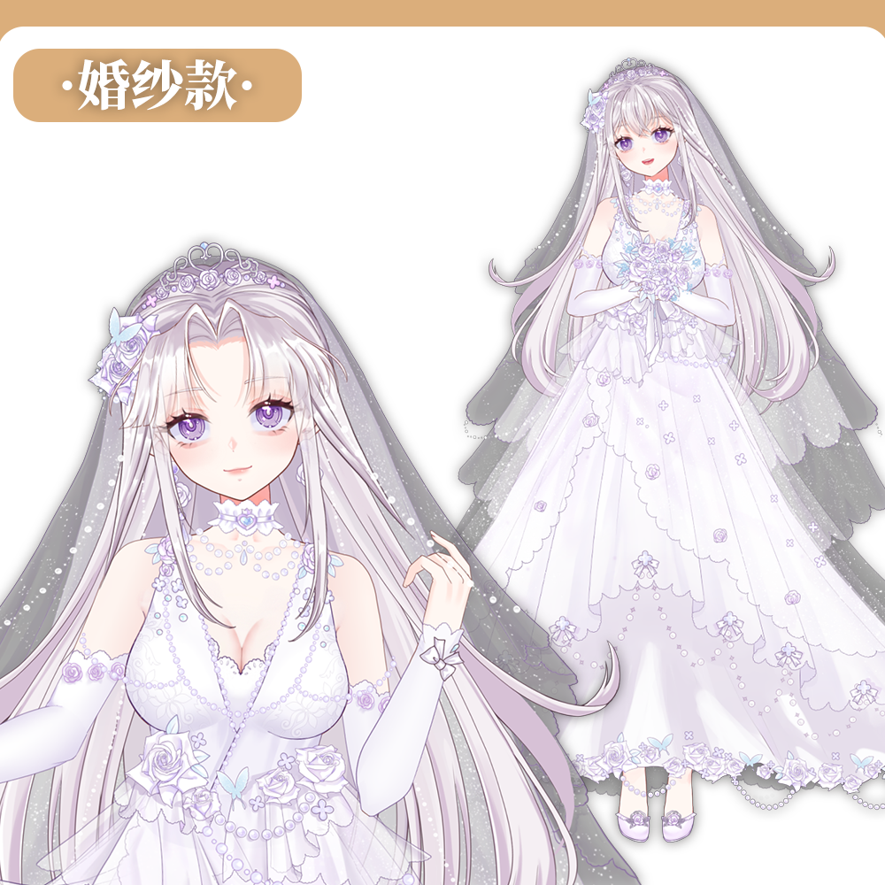 Live2D model_汎用モデル_VTS専用_idol+bride - SuperMioChan - BOOTH