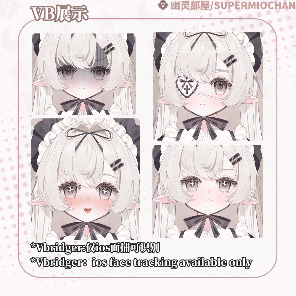 Live2D model/汎用モデル_The Vampire Girl - SuperMioChan - BOOTH