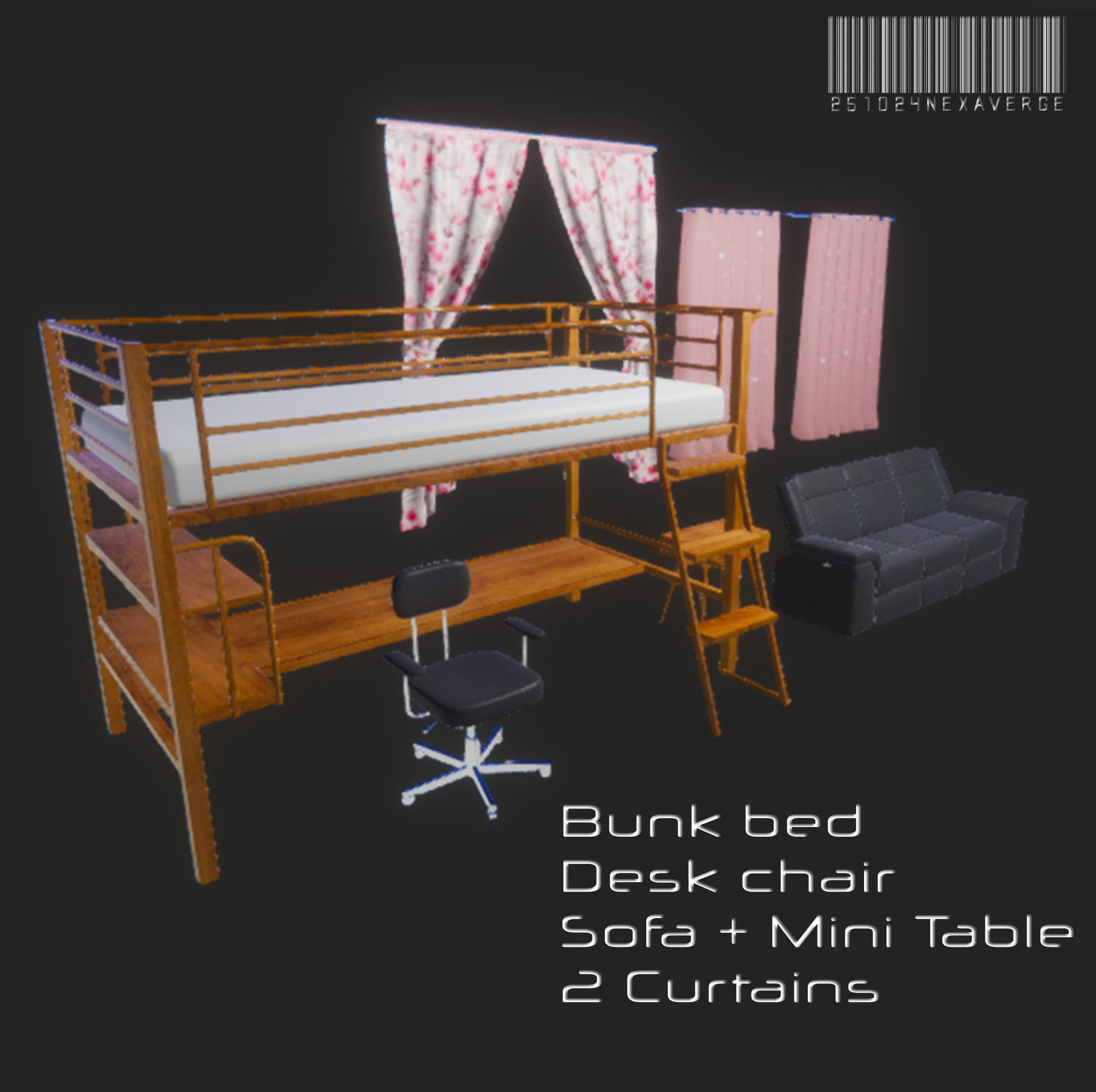 VRChat Asset Pack Vol 1 NV - nexaverge - BOOTH