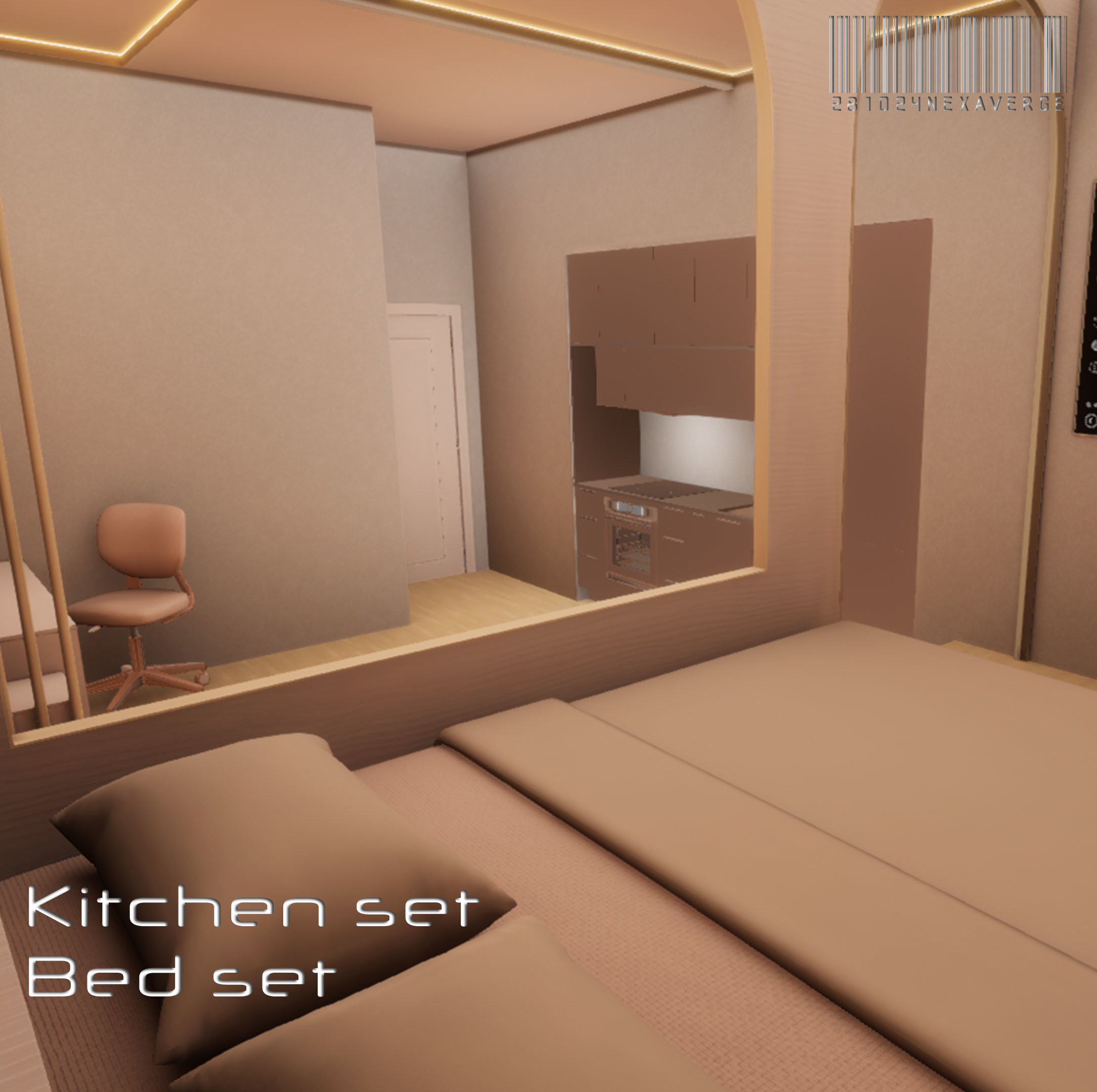 VRChat World - Room 07 - nexaverge - BOOTH