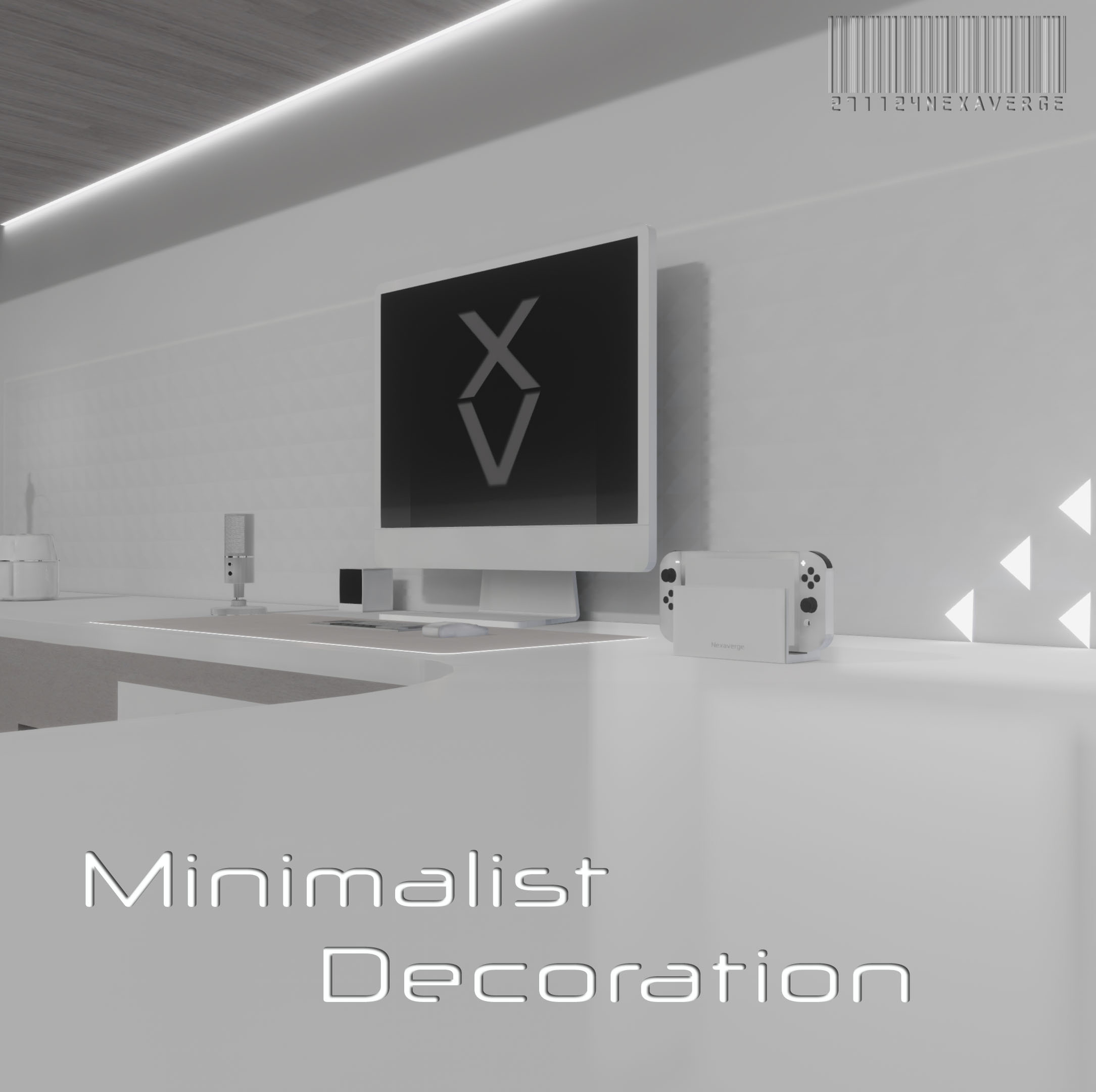 VRChat World - White Room Zero - nexaverge - BOOTH