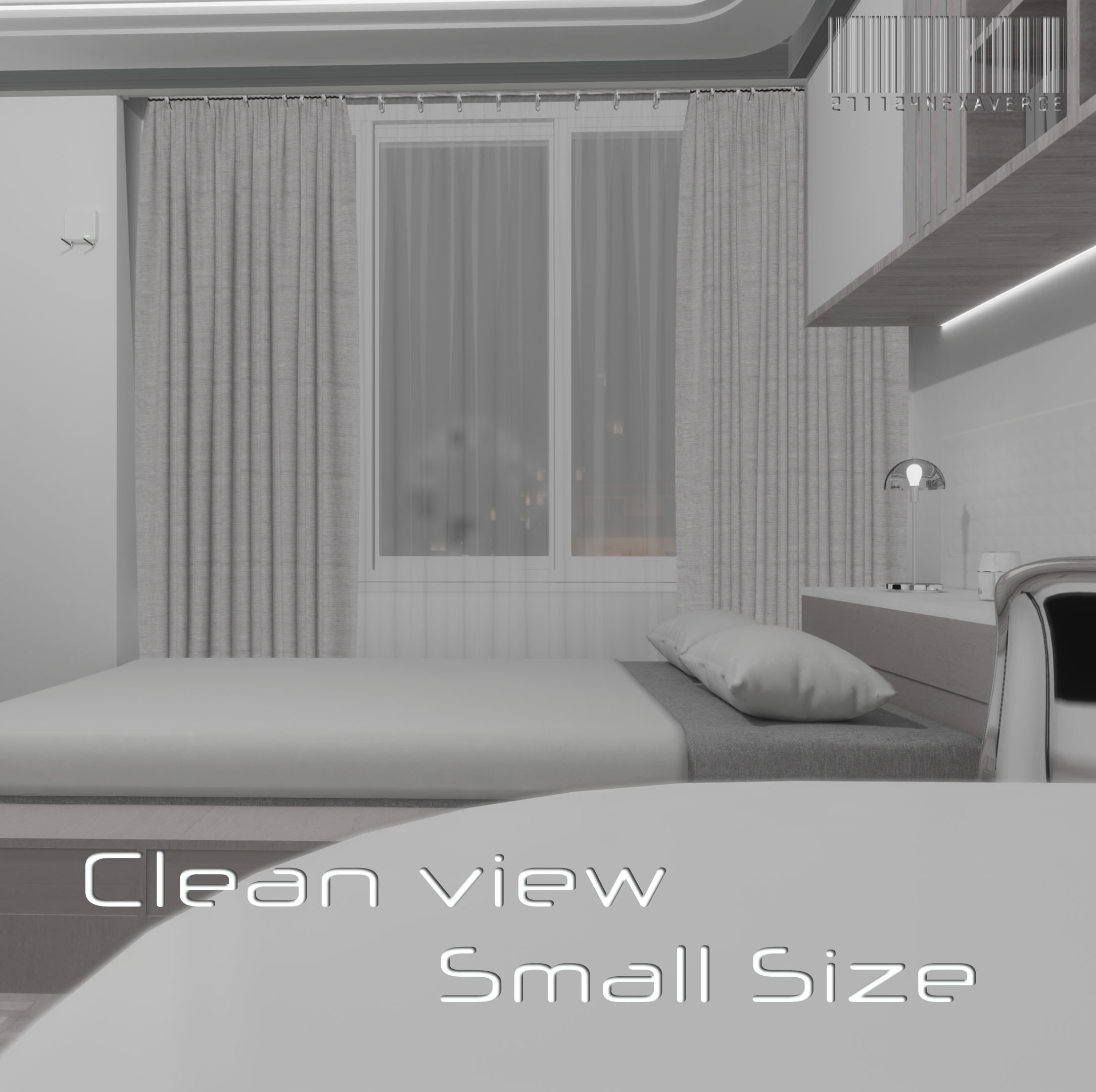 VRChat World - White Room Zero - nexaverge - BOOTH