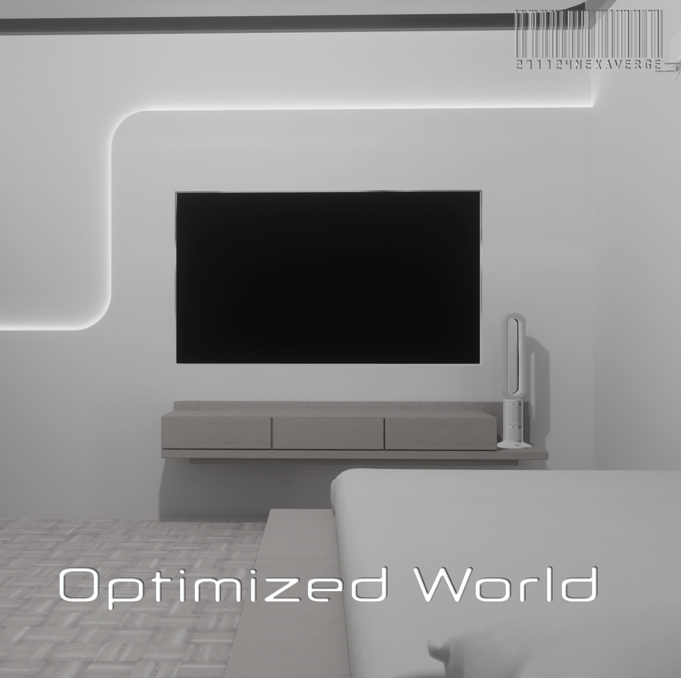 VRChat World - White Room Zero - nexaverge - BOOTH