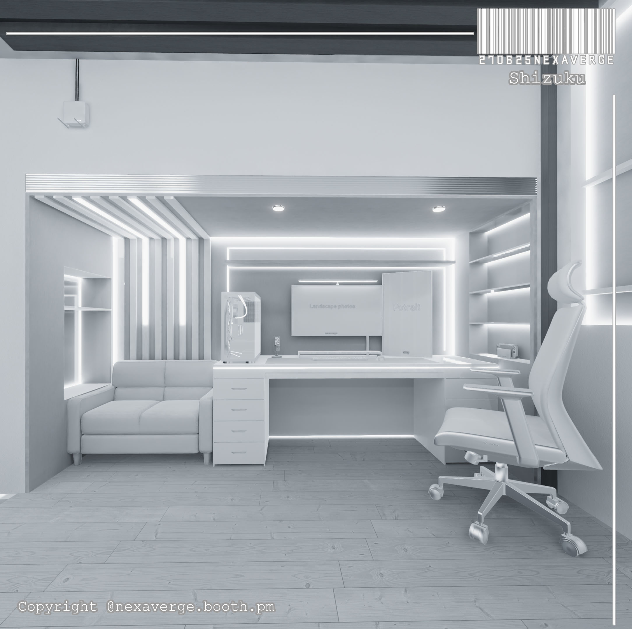 VRChat World - しずく / Shizuku - nexaverge - BOOTH