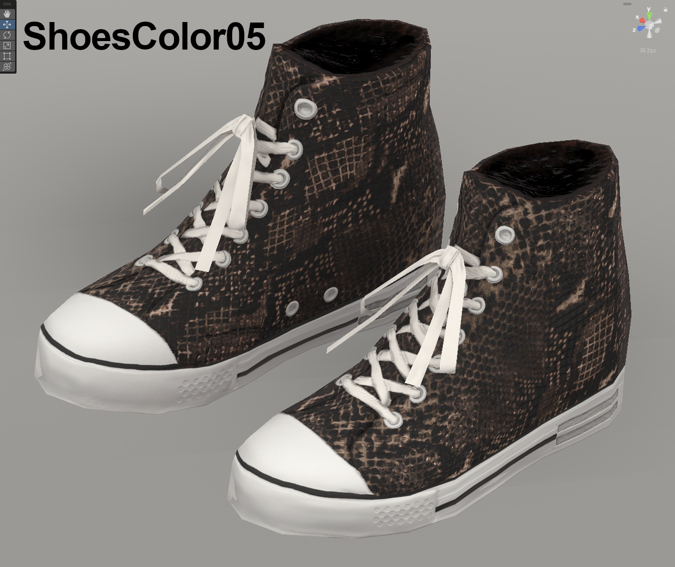 【VRoidテクスチャ】蛇革スニーカー -2025 Snake- - RECO's SHOP - BOOTH