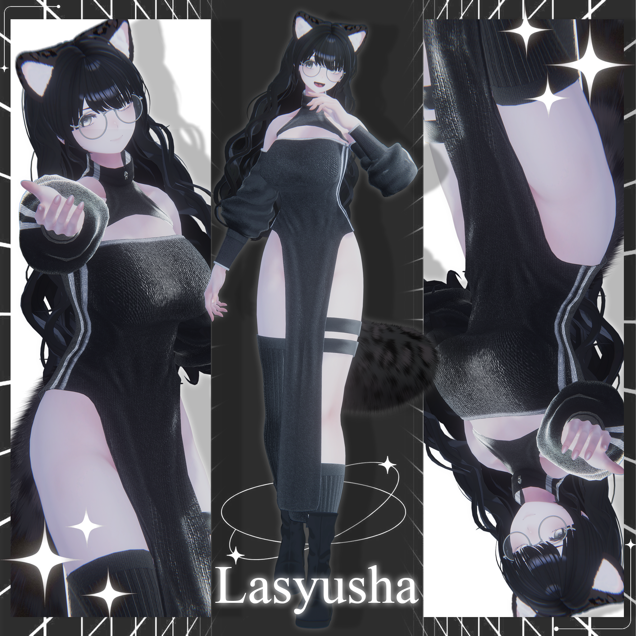 【25アバター対応】 open sale!! Midnight_Silhouette [VRChat] - TeamKill - BOOTH