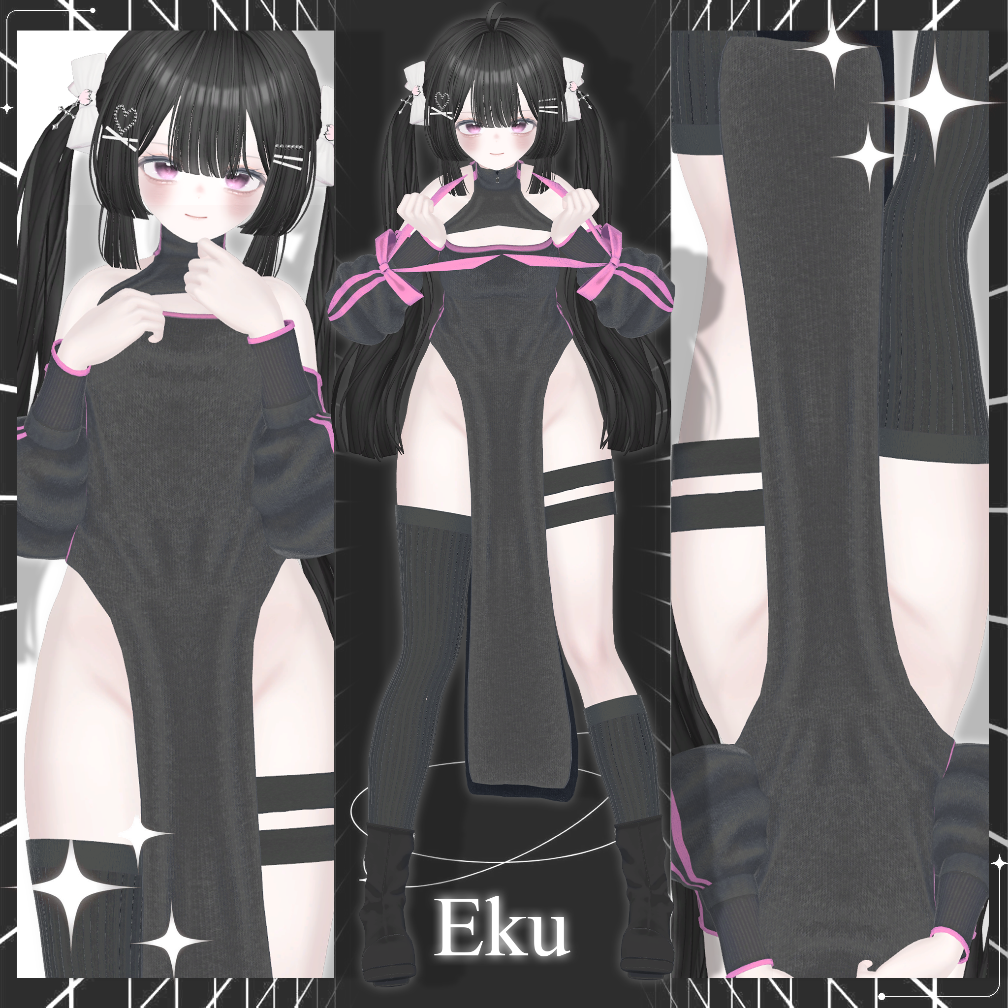 【25アバター対応】 open sale!! Midnight_Silhouette [VRChat] - TeamKill - BOOTH