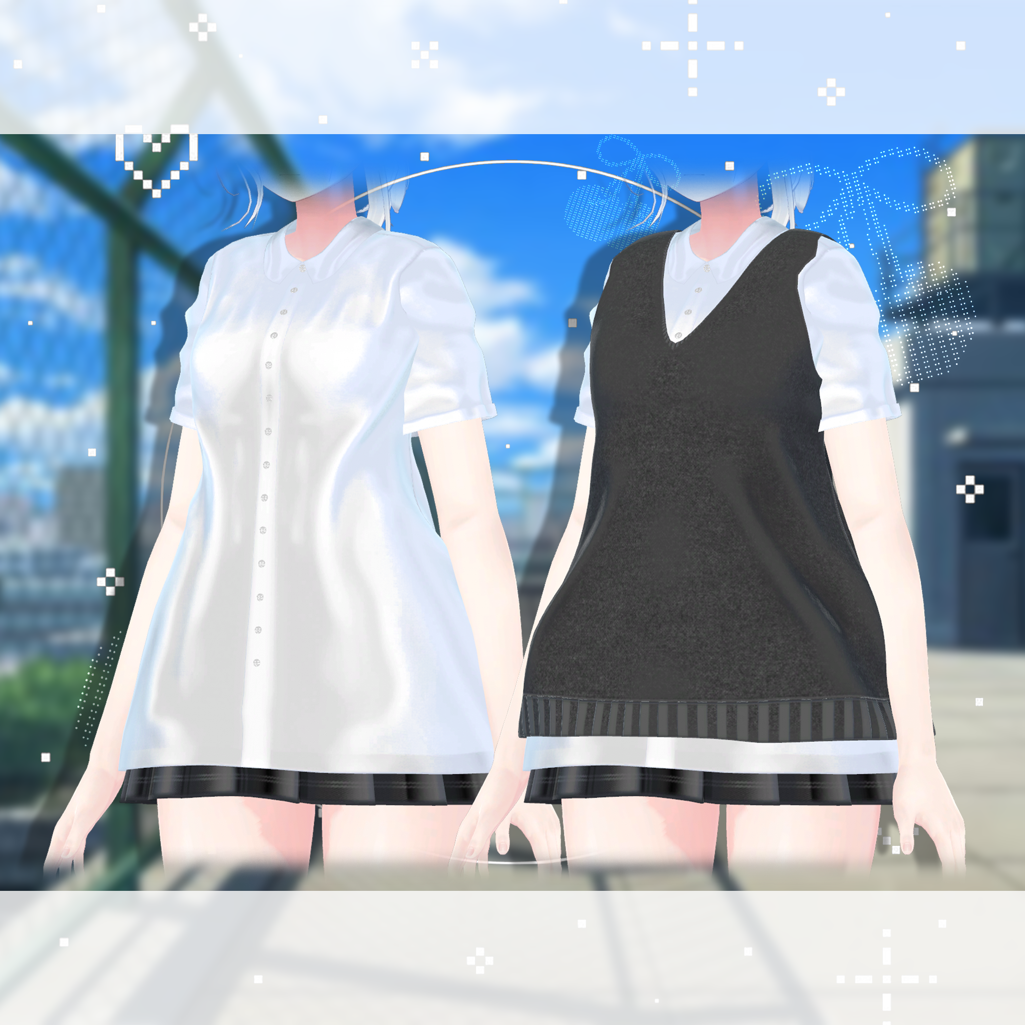 【24アバター対応】 open sale!! Sakura School [VRChat] - TeamKill - BOOTH