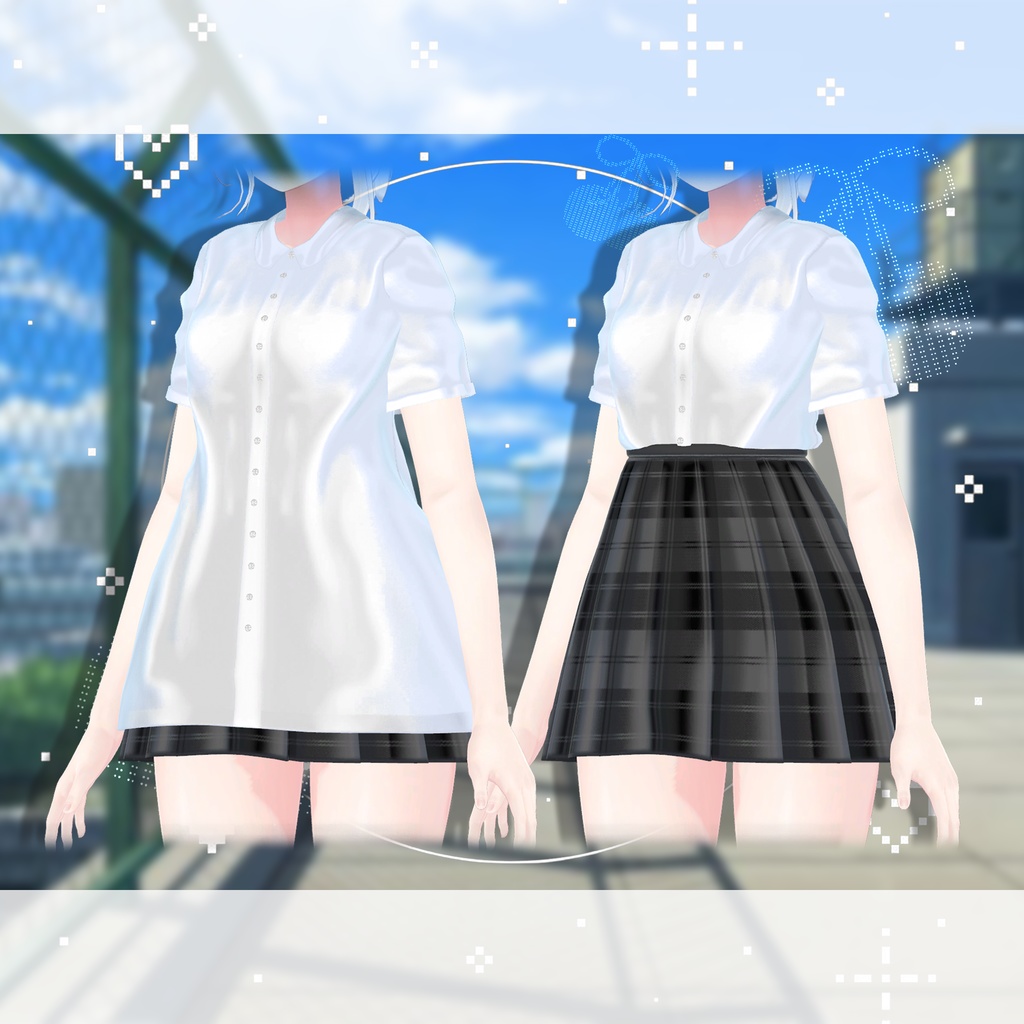 【24アバター対応】 open sale!! Sakura School [VRChat] - TeamKill - BOOTH