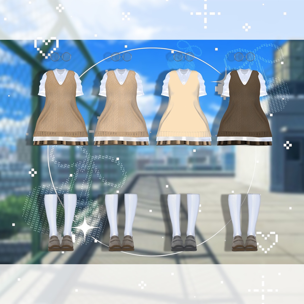 【24アバター対応】 open sale!! Sakura School [VRChat] - TeamKill - BOOTH