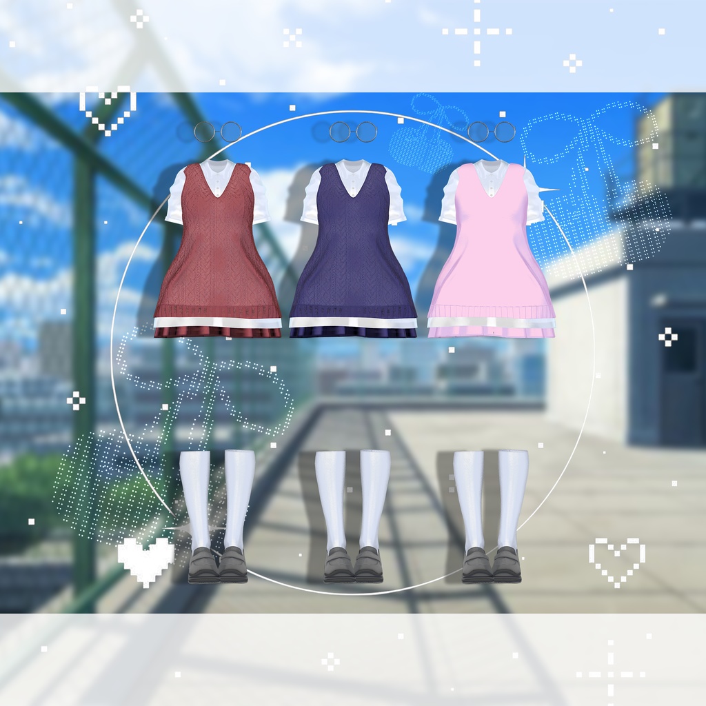 【24アバター対応】 open sale!! Sakura School [VRChat] - TeamKill - BOOTH