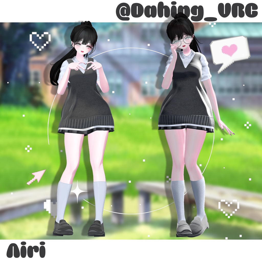 【24アバター対応】 open sale!! Sakura School [VRChat] - TeamKill - BOOTH