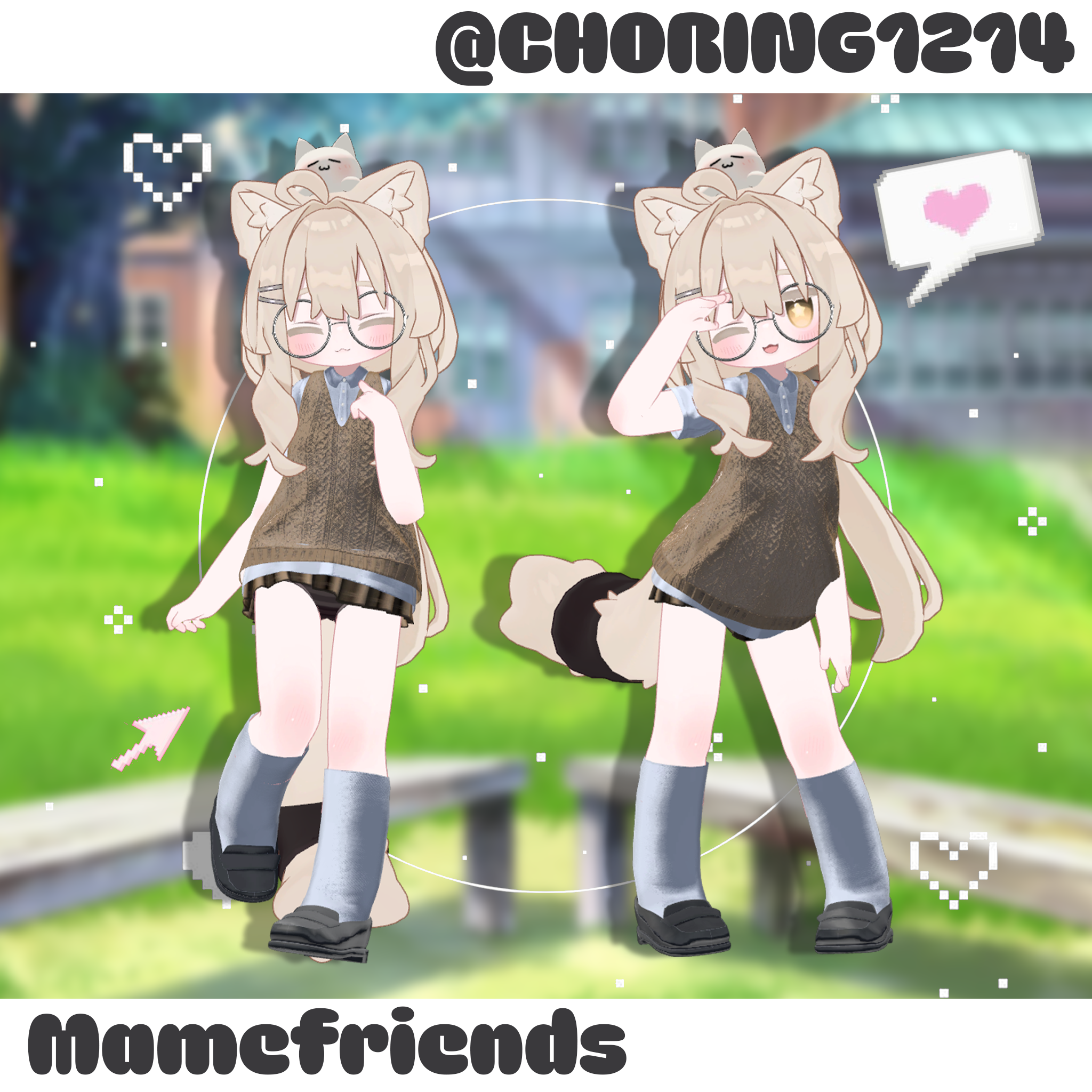 【24アバター対応】 open sale!! Sakura School [VRChat] - TeamKill - BOOTH