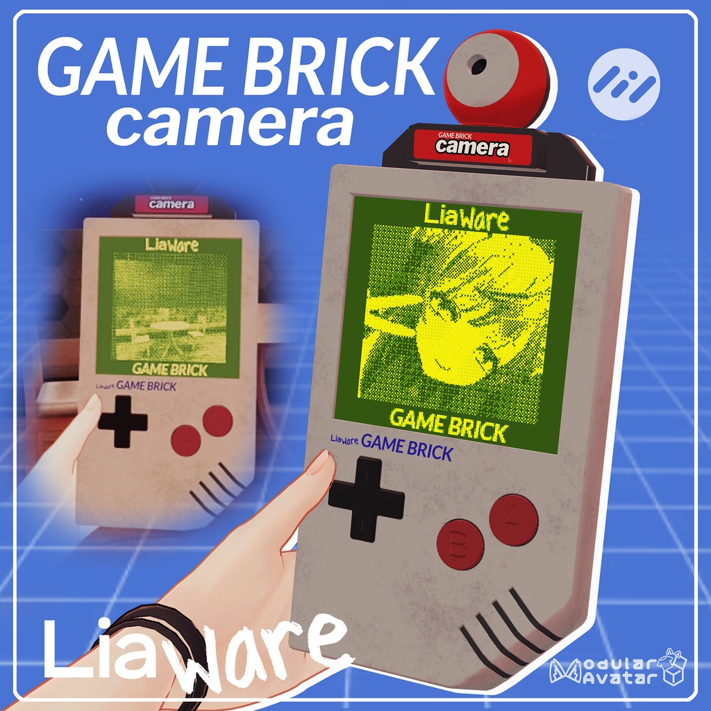 【VRChat】Gamebrick Camera | レトロな携帯型ゲームカメラシステム / Retro Handheld Camera ...