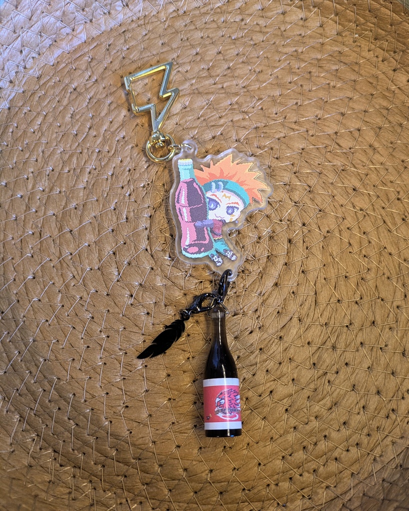 [Connectable Acrylic Keychain]Cola Crow (コーラクロウ つながるアクキー) - まきわりトルネード ...