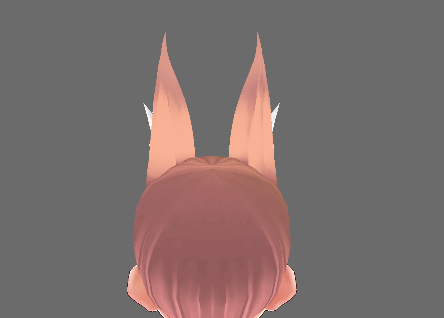 《VRoid》'Fox Ears' Hair Preset ヘアプリセット 'キツネの耳' - murasakimoon - BOOTH