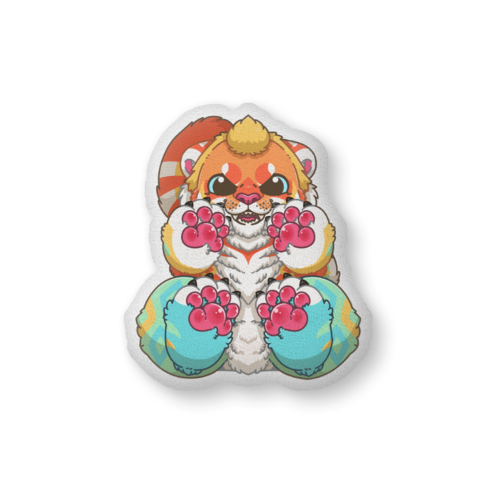 Tionダイカットクッション(オマケ付き) - もふてちふぁーむ - BOOTH