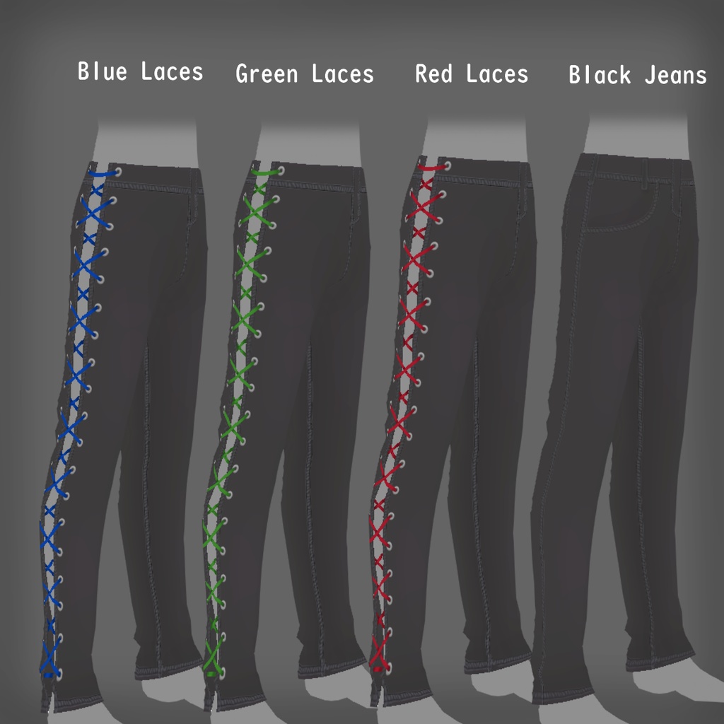 Punk Pants - [Vroid] - virtual-ciel - BOOTH
