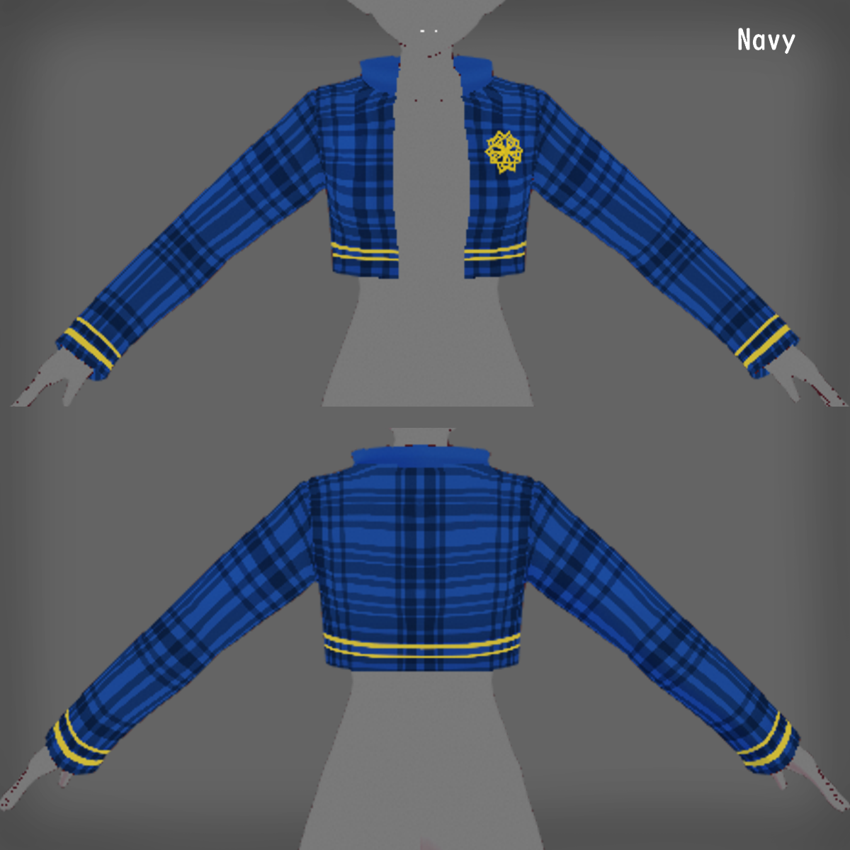 Academia - Jackets [Vroid] - virtual-ciel - BOOTH