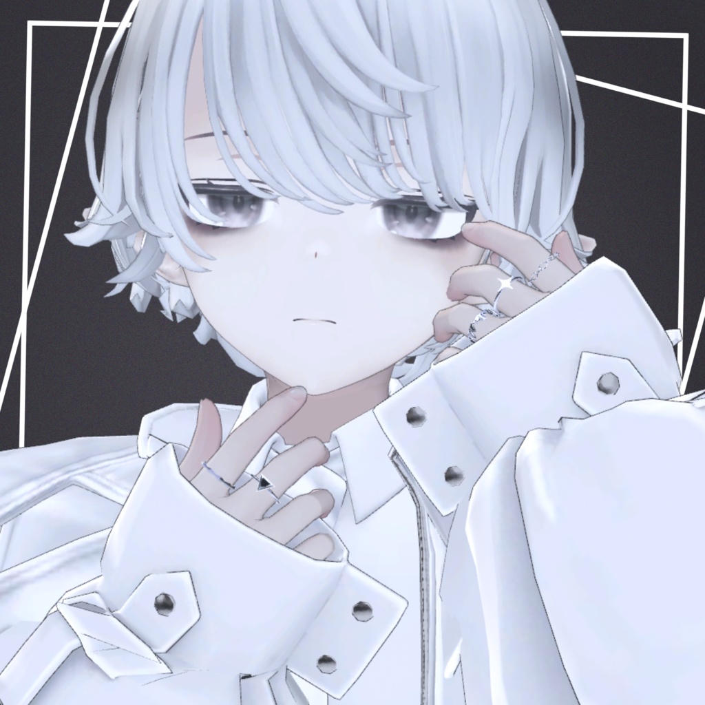 [全10種] # Y2K Metal Ring ⊿ VRChat - #EverSlumber⊿ - BOOTH