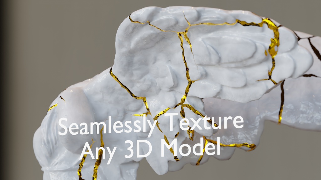 Kintsugi Simple - Blender Procedural Shader - ShaggyMummy - BOOTH