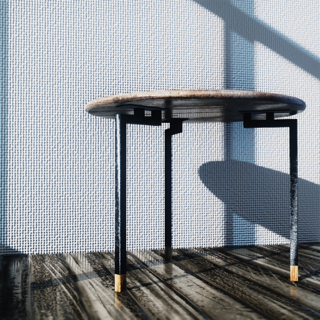 【無料版あり】Round Table [001]【机・テーブル・デスク】 - l_shop_l - BOOTH
