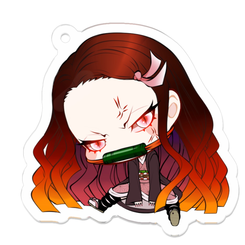 ぷんすかアクキー/竈門禰豆子 - hiroto - BOOTH