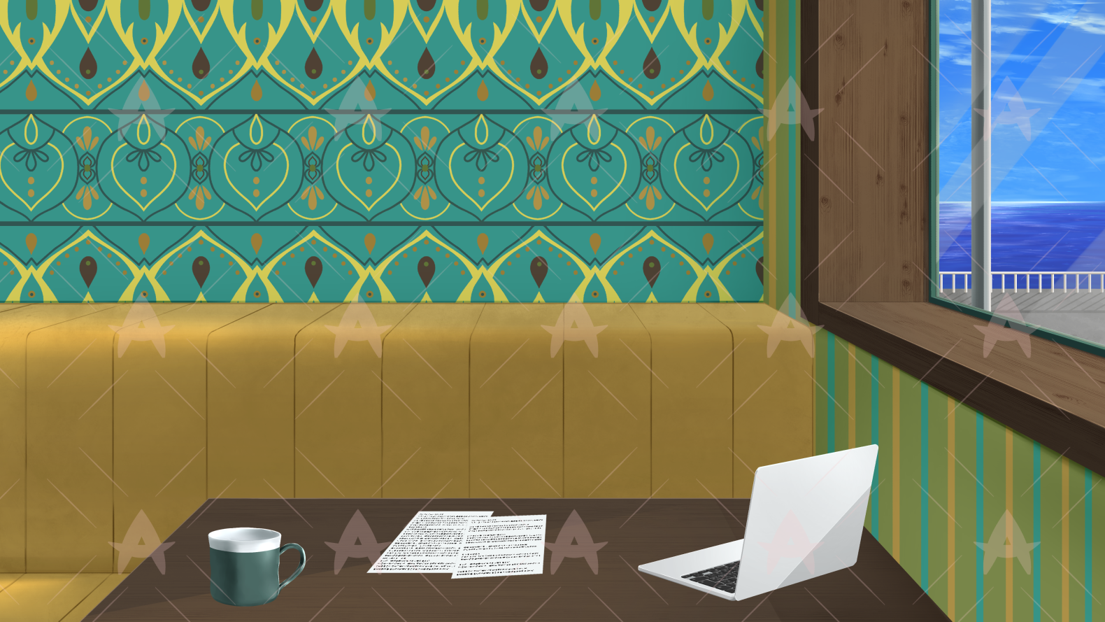 配信用素材 ノルディックなカフェ - Aster Lab - BOOTH