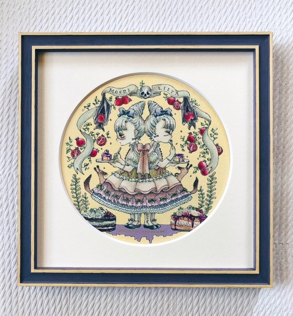 額装原画┊ MOORI&LIIYA′s CAKE - shop geeee 【ｼｮｯﾌﾟ ｹﾞｰ】 - BOOTH