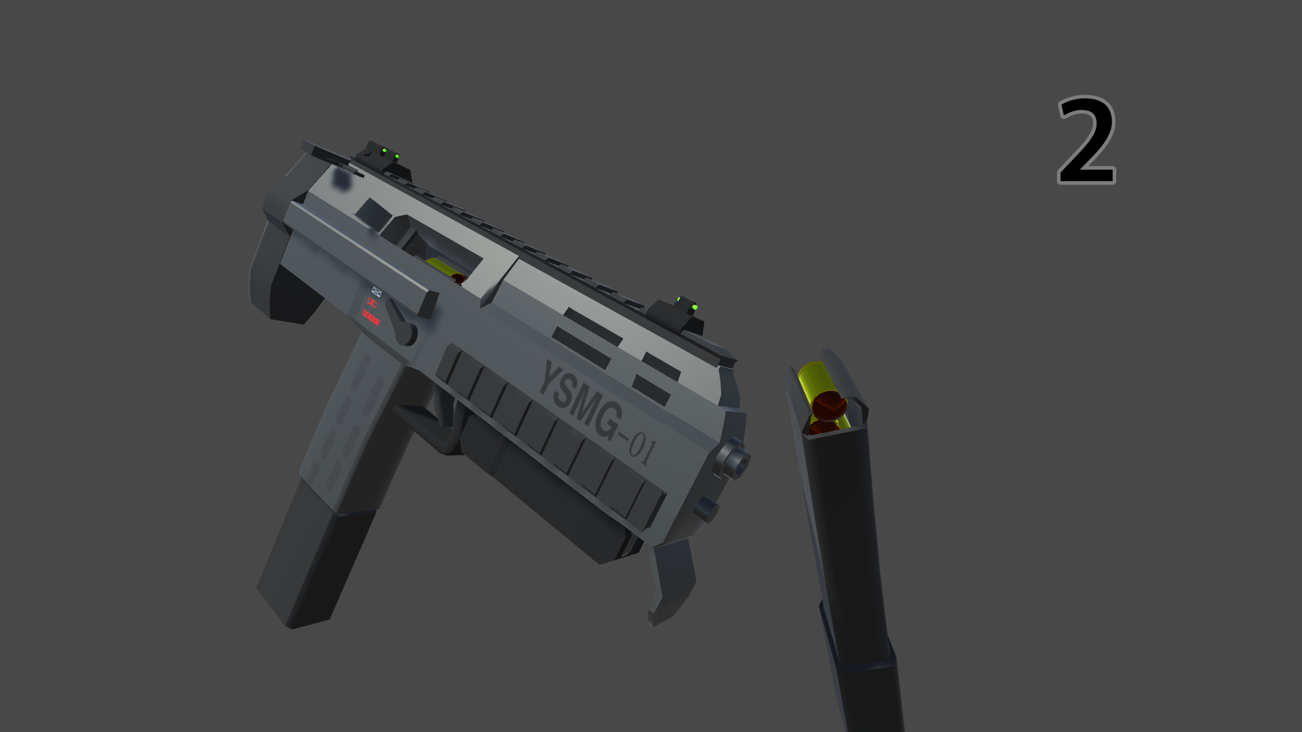 YSMG-01(Sub Machine-gun) - RamToRi 's Crazy Things - BOOTH