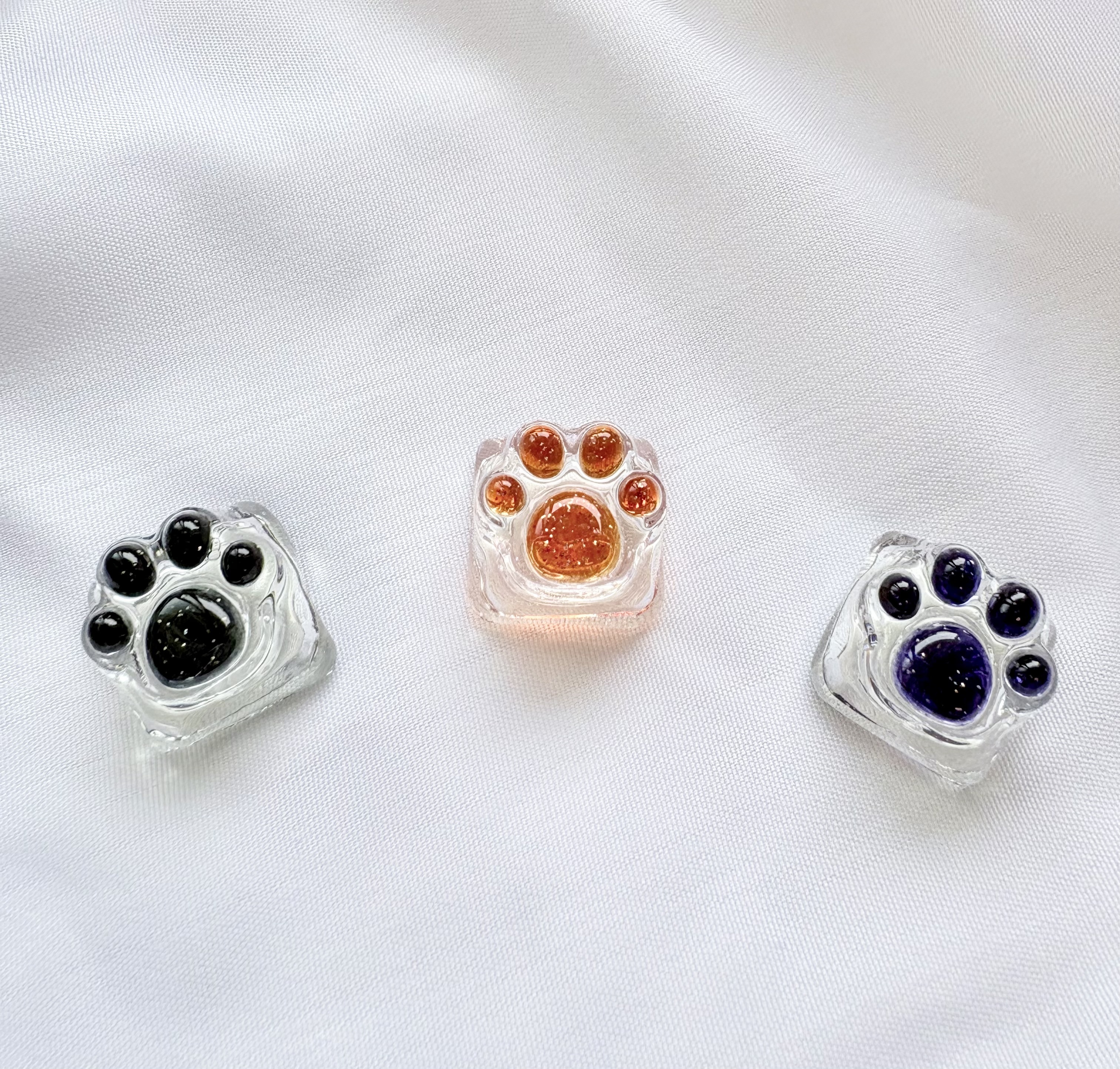 【Halloween🎃】🐾 Jewel Paw - 肉球キーキャップ / Jewel Paw - Paw Pad Keycaps ...
