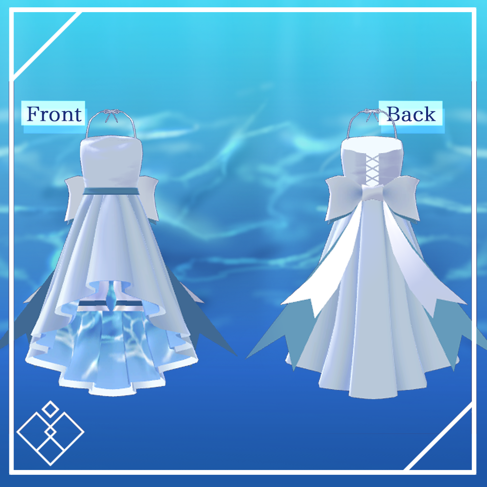 【Grus/Lapwing】Fishtail one-piece【VRC想定】 - Aster1sm - BOOTH