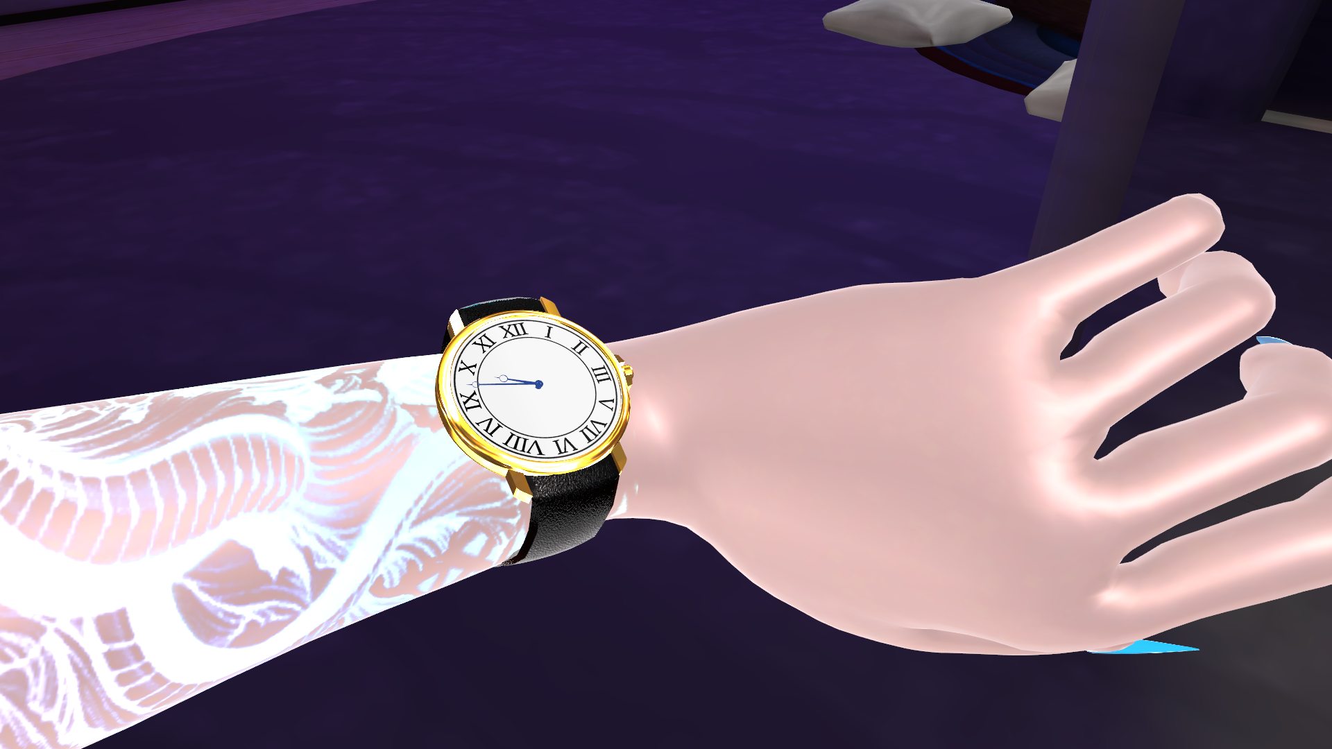 腕時計 Classic Realtime Watch v4 system for VRChat 3.0. avatars - fuuujin ...