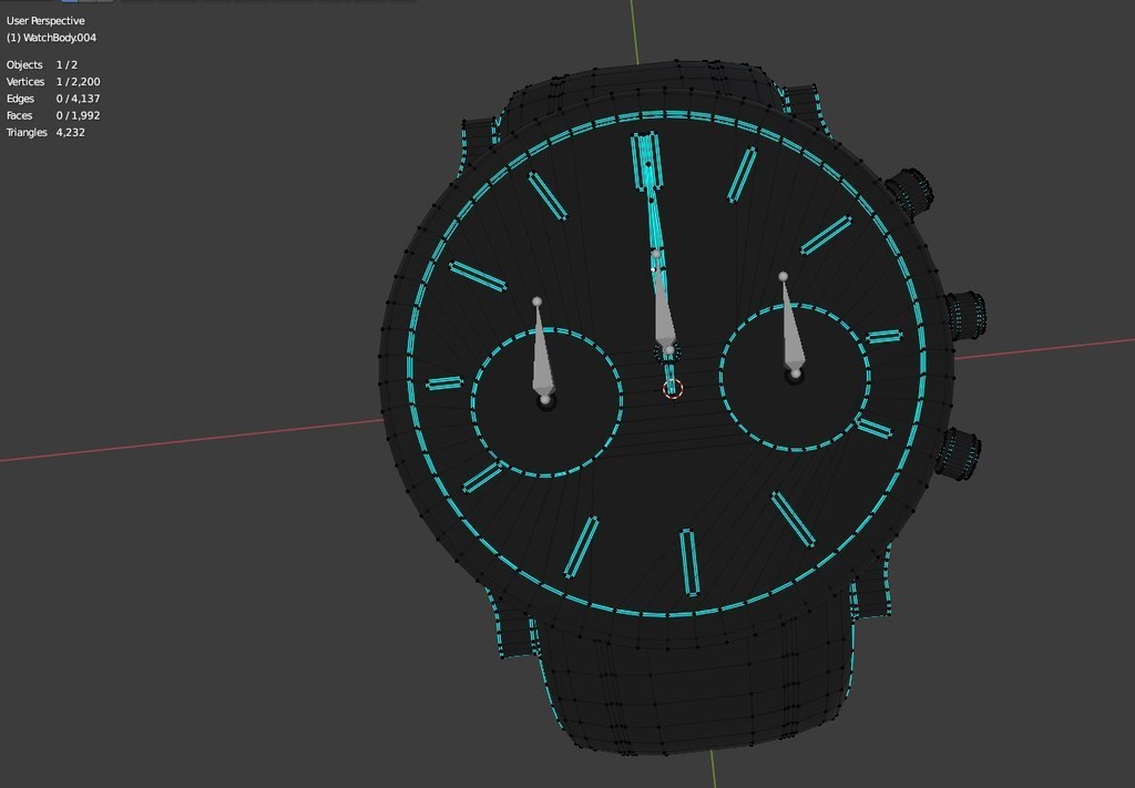 [腕時計] The Chronograph Realtime Watch v4 system for VRChat 3.0. avatars ...
