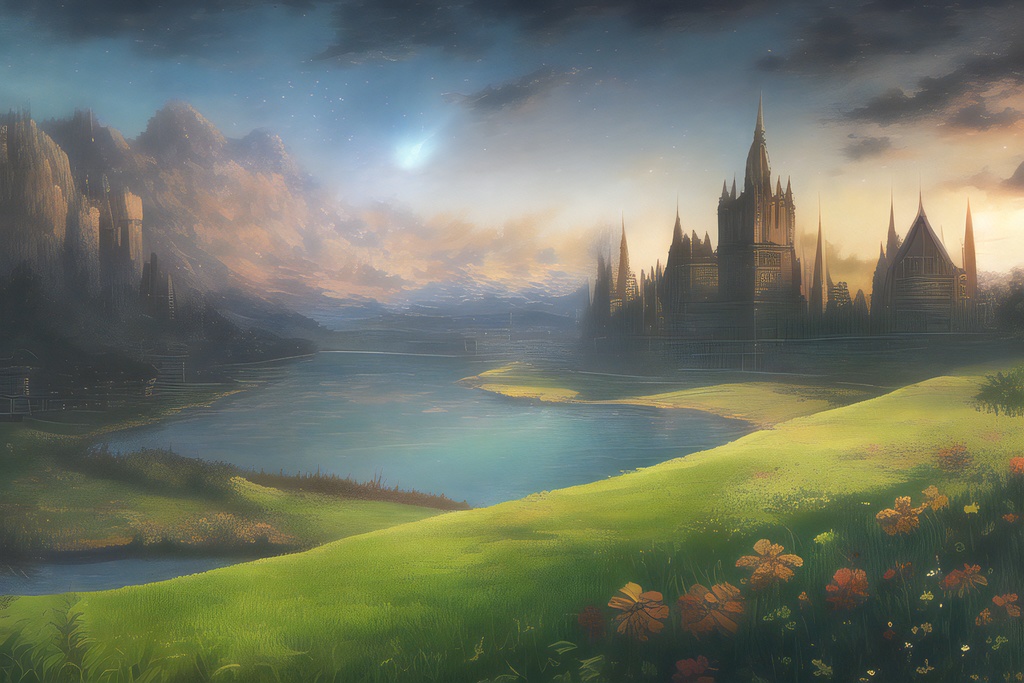 丘から見た風景 163枚 - haikei-sozai - BOOTH