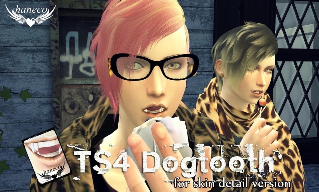 TS4 dogtooth - HANECO's BOX - BOOTH