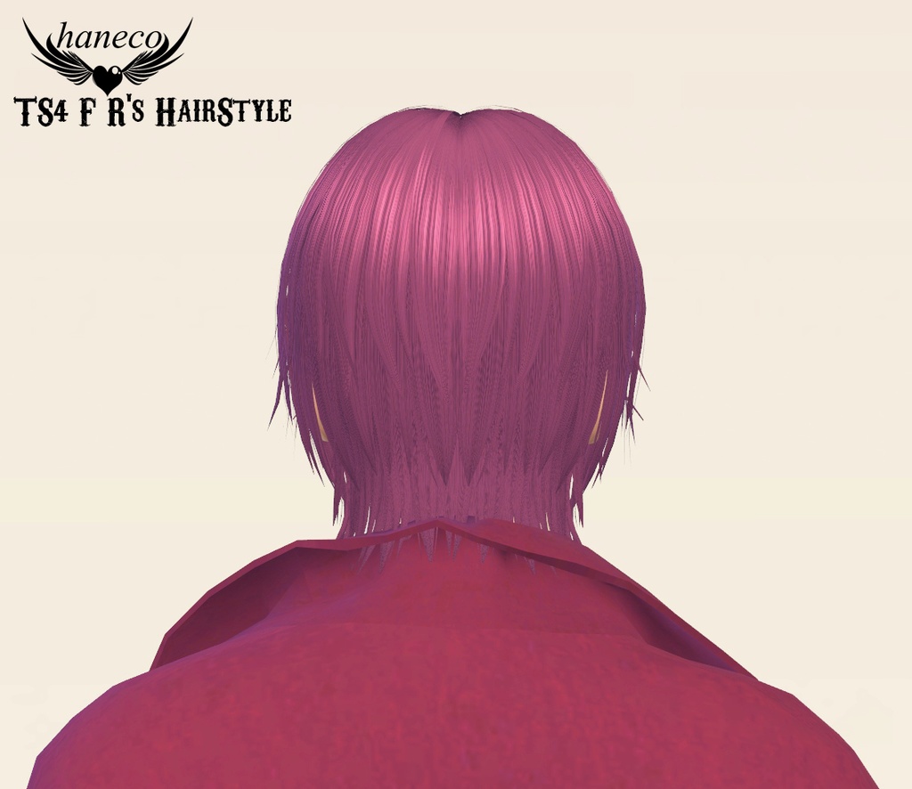 TS4 F R's HairStyle - HANECO's BOX - BOOTH