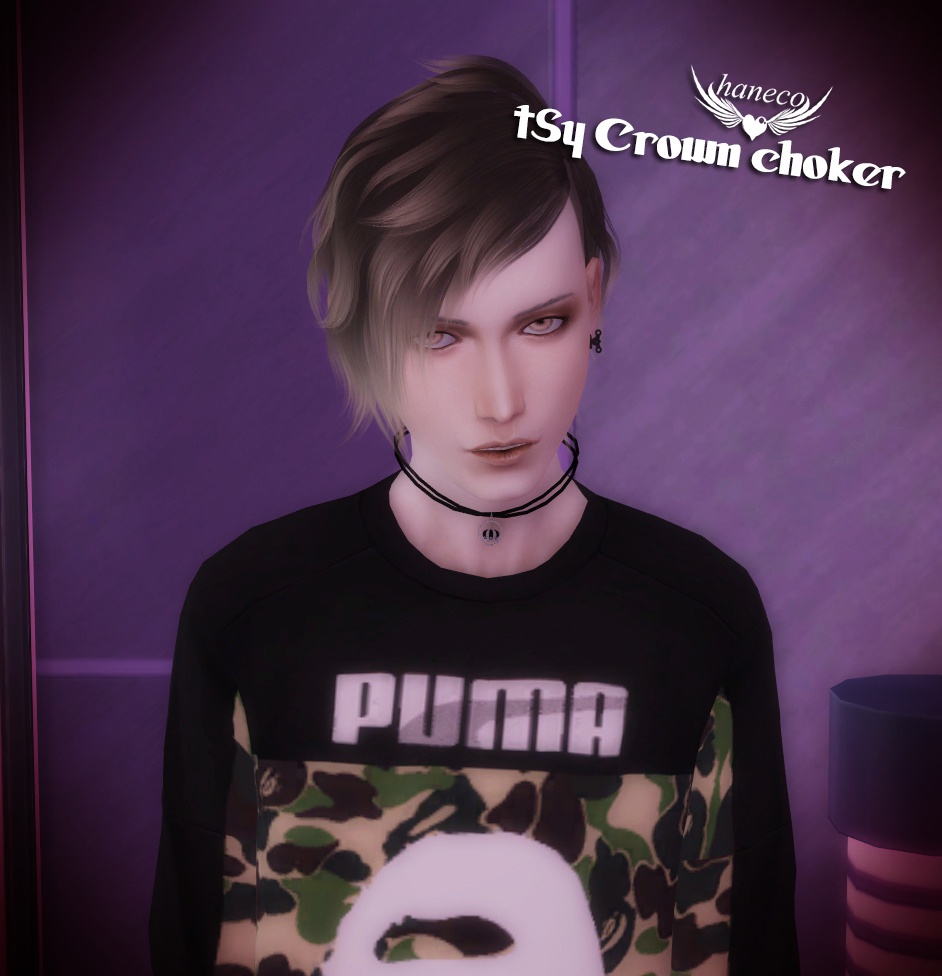 TS4 Crown choker - HANECO's BOX - BOOTH