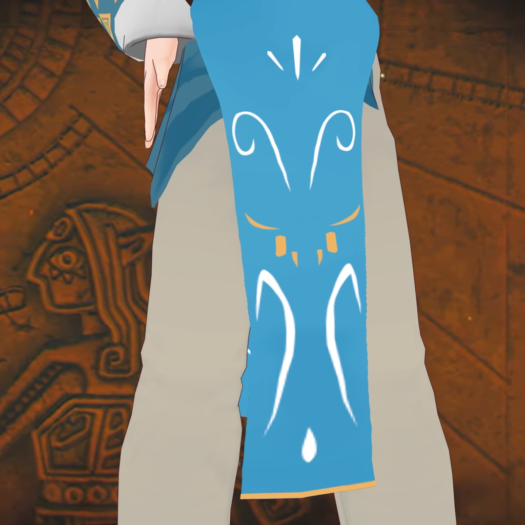 Tears of The Kingdom Frostbite Outfit~! | vroidcustomitem format - The ...