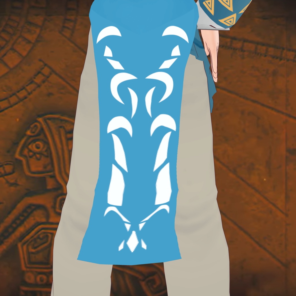 Tears of The Kingdom Frostbite Outfit~! | vroidcustomitem format - The ...