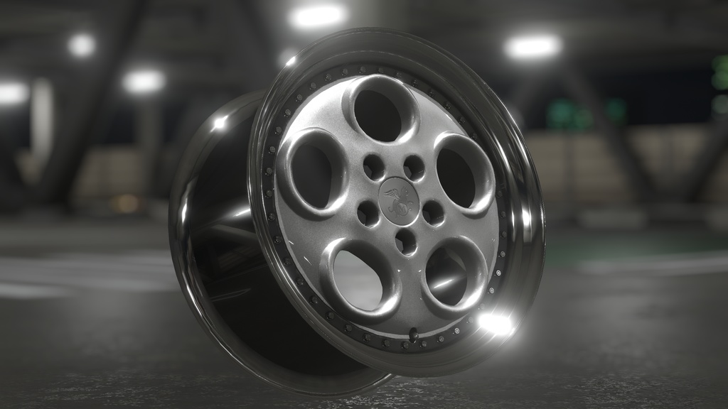 『Mobena/Moncha』 ホイール3Dモデル[VRChat向け] - saaa - BOOTH