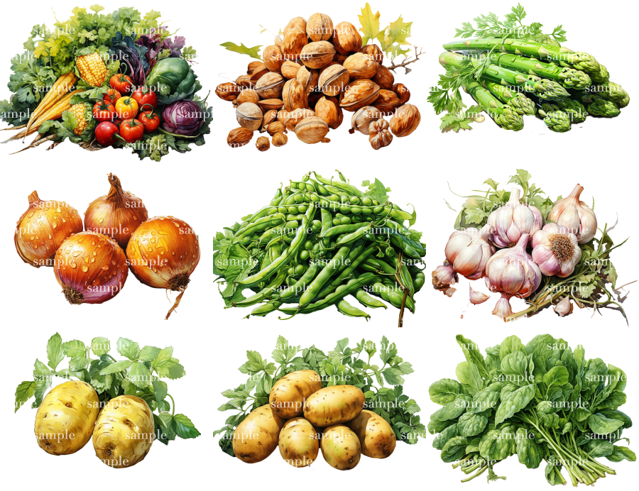 【透過素材38点】野菜（svg/png/pdf） - sozaiya-create - BOOTH