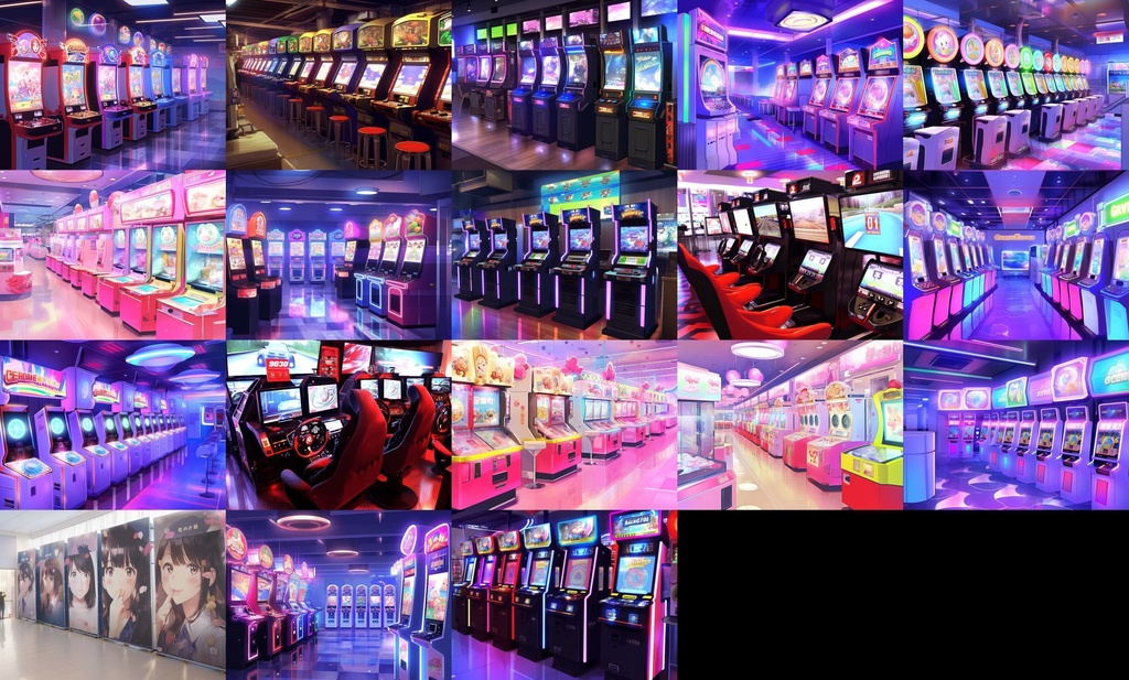 【50枚png】ゲームセンターの背景素材【ゲーム/TRPG背景素材/CoC/ココフォリア】 - sozaiya-create - BOOTH