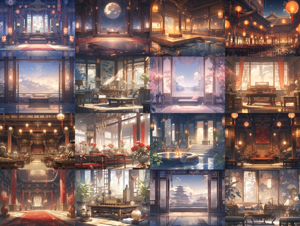 【背景素材200枚】中国王宮【ゲーム/TRPG背景素材/CoC/ココフォリア】 - sozaiya-create - BOOTH