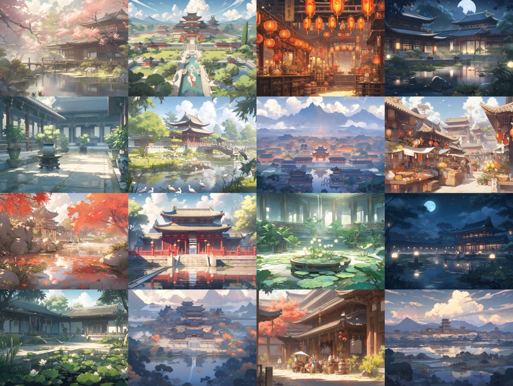 【背景素材200枚】中国王宮【ゲーム/TRPG背景素材/CoC/ココフォリア】 - sozaiya-create - BOOTH