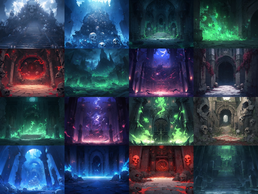 【背景4:3/80点】地獄【ゲーム/TRPG背景素材/CoC/ココフォリア】 - sozaiya-create - BOOTH