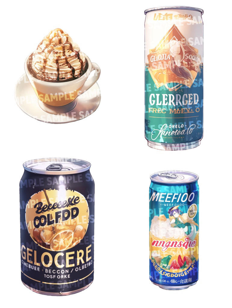 【透過素材済50点】飲み物（png） - sozaiya-create - BOOTH