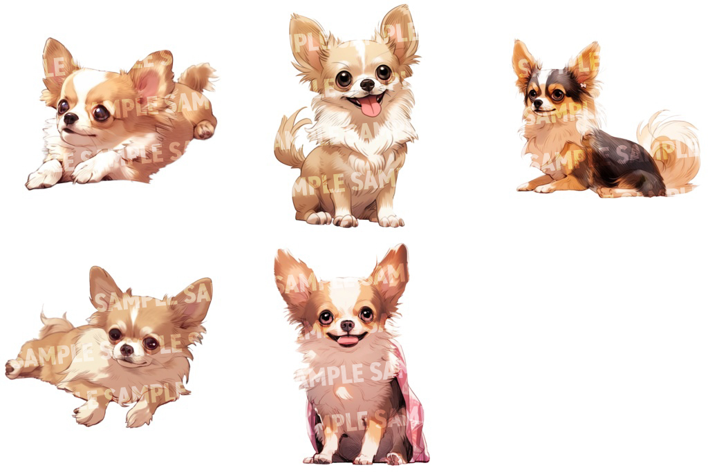 【透過素材100点】犬（png） - sozaiya-create - BOOTH